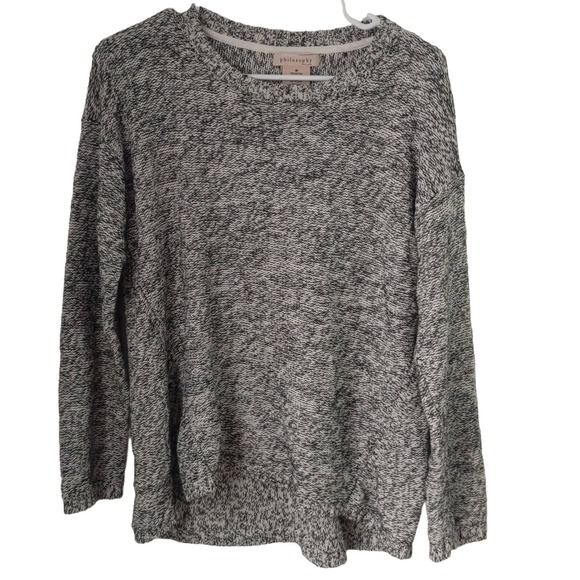 Philosophy | Sweaters | Philosophy Knit Sweater Black And White ...